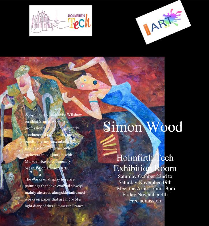 Simon Wood art exhibition - Work, Rest or Play
