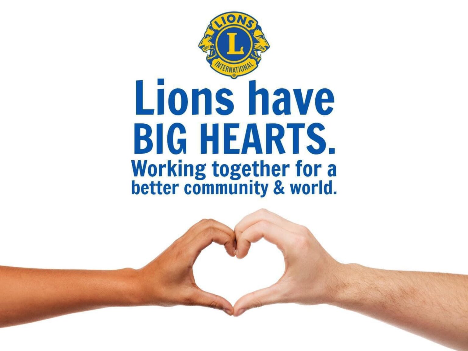Denby Dale District Lions - Lions have big hearts - Work, Rest or Play